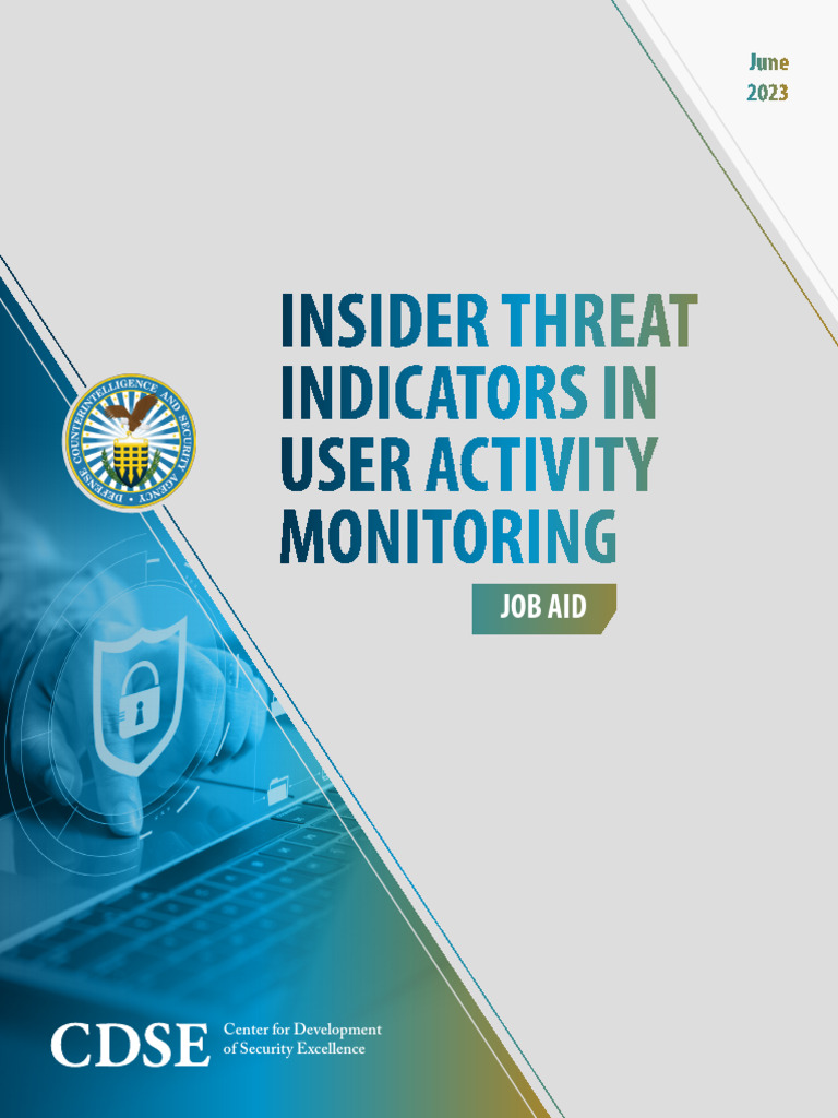 Insider Threat Indicators for UAM | PDF | Computer Security | Security