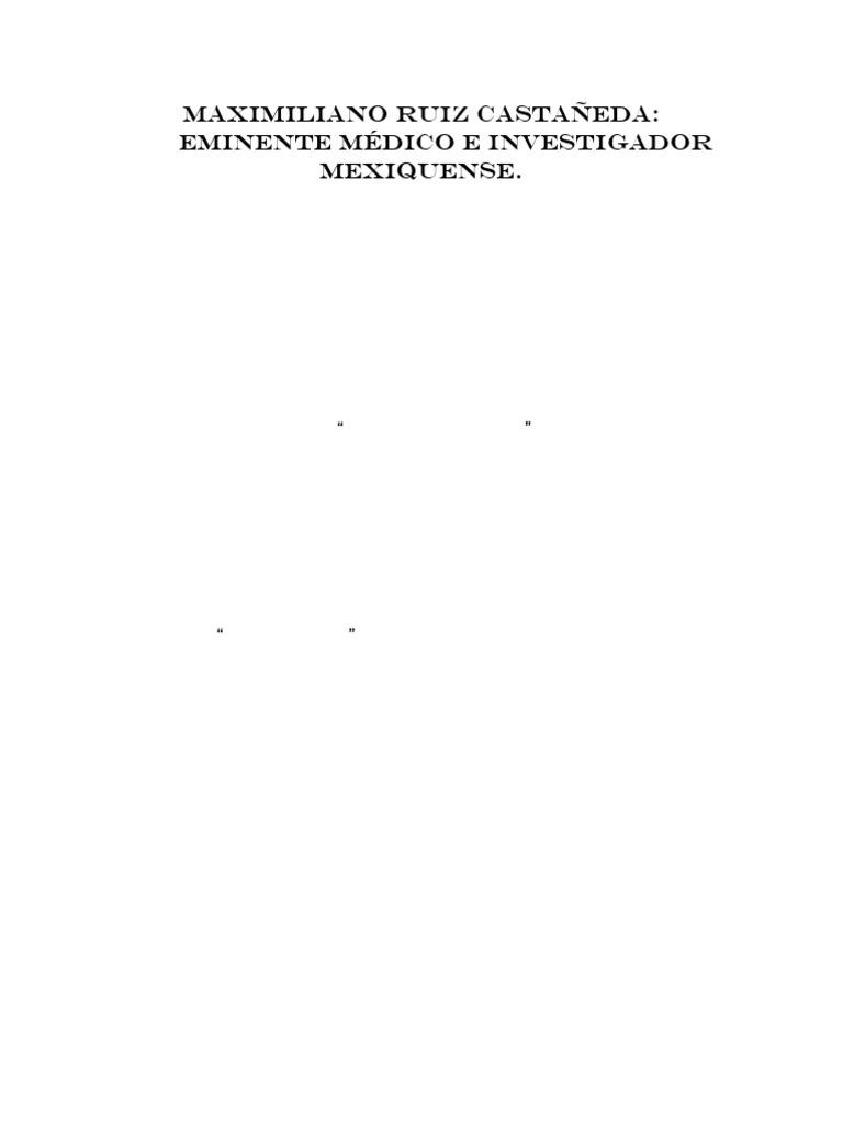 Maximiliano Ruiz Castañeda | PDF