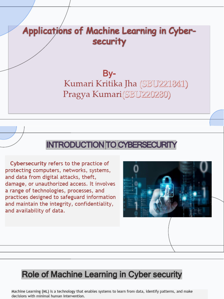Applications_of_ml_in_cyber_security(kp) | PDF | Machine Learning ...