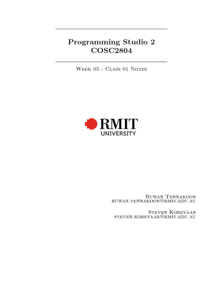 StudioW1C1 Tute Answers | PDF | Pointer (Computer Programming) | C++ StudioW1C1 Tute Answers | PDF | Pointer (Computer Programming) | C++