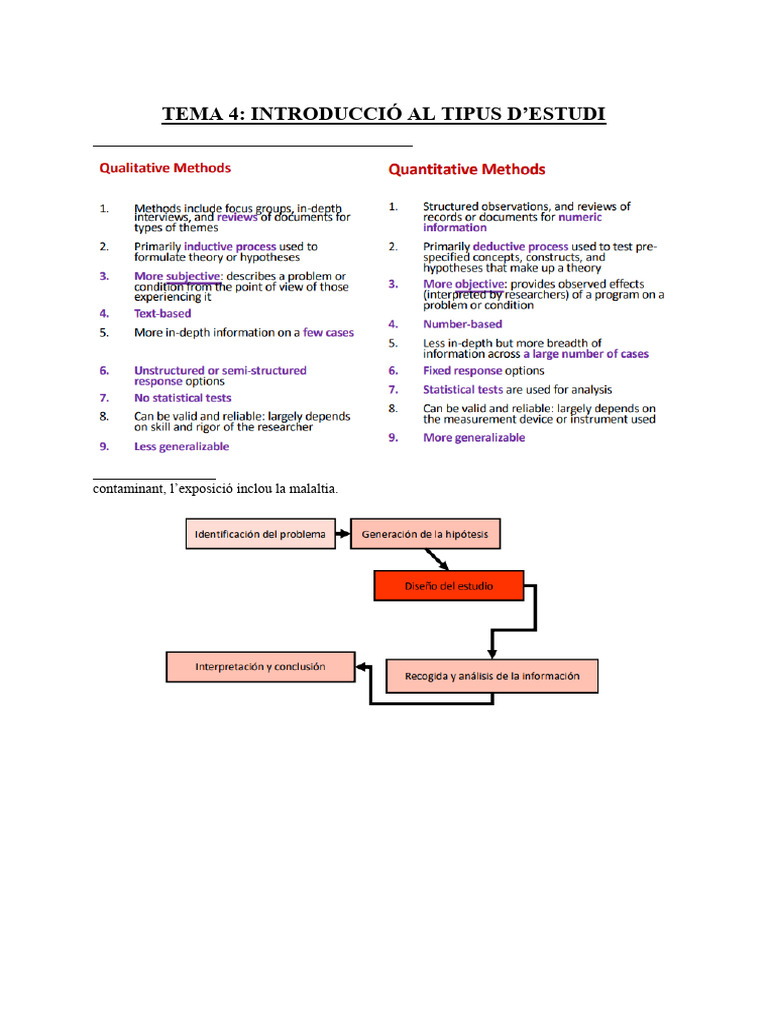 4. Introducció al tipus d'estudi | PDF