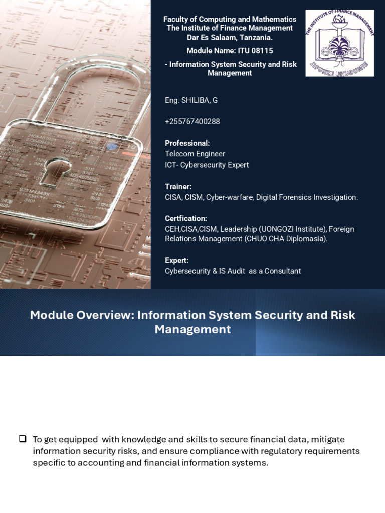 Lecture_0 (1) | PDF | Information Security | Computer Security