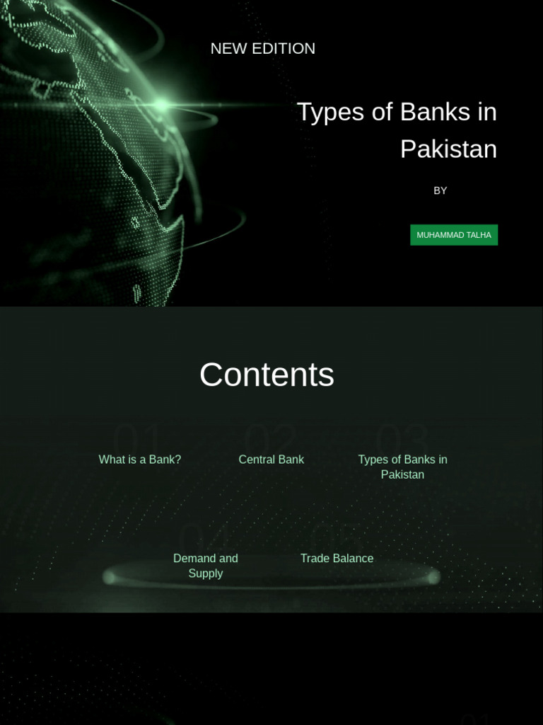 Types of Banks and Accounts in Pakistan | PDF | Balance Of Trade | Banks