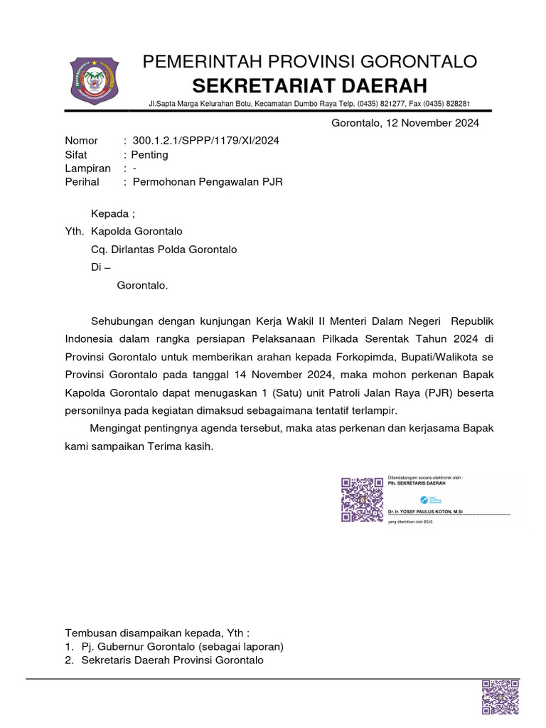 permohonan-pjr | PDF