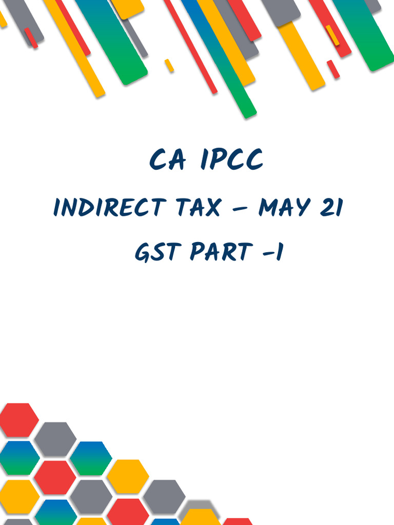 Inter Main Question Bank 19-3-21 | PDF | Taxes | Value Added Tax