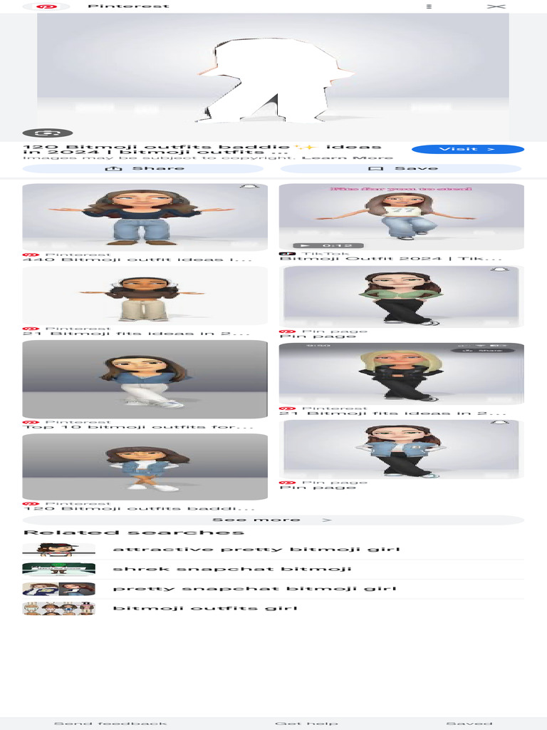 Cute Bitmoji Outfits 2024 - Google Search | PDF