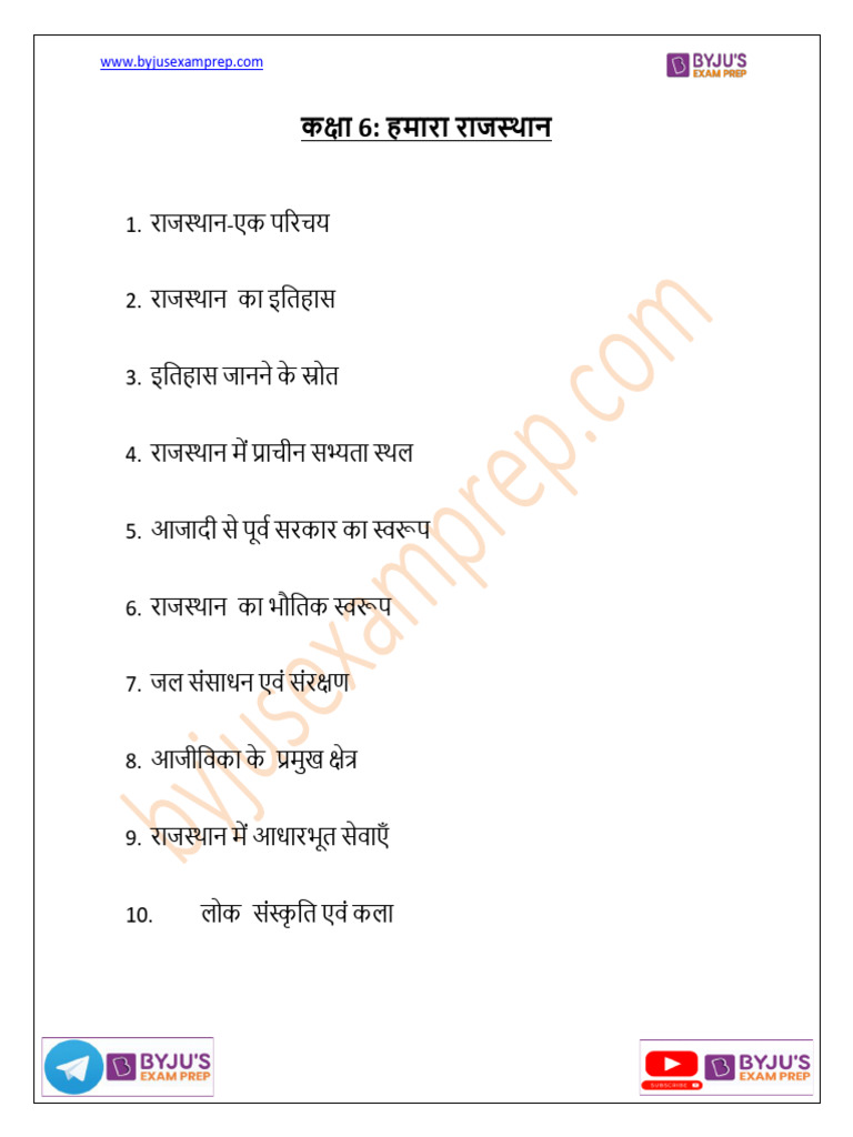 Class 6 Hindi 20 | PDF