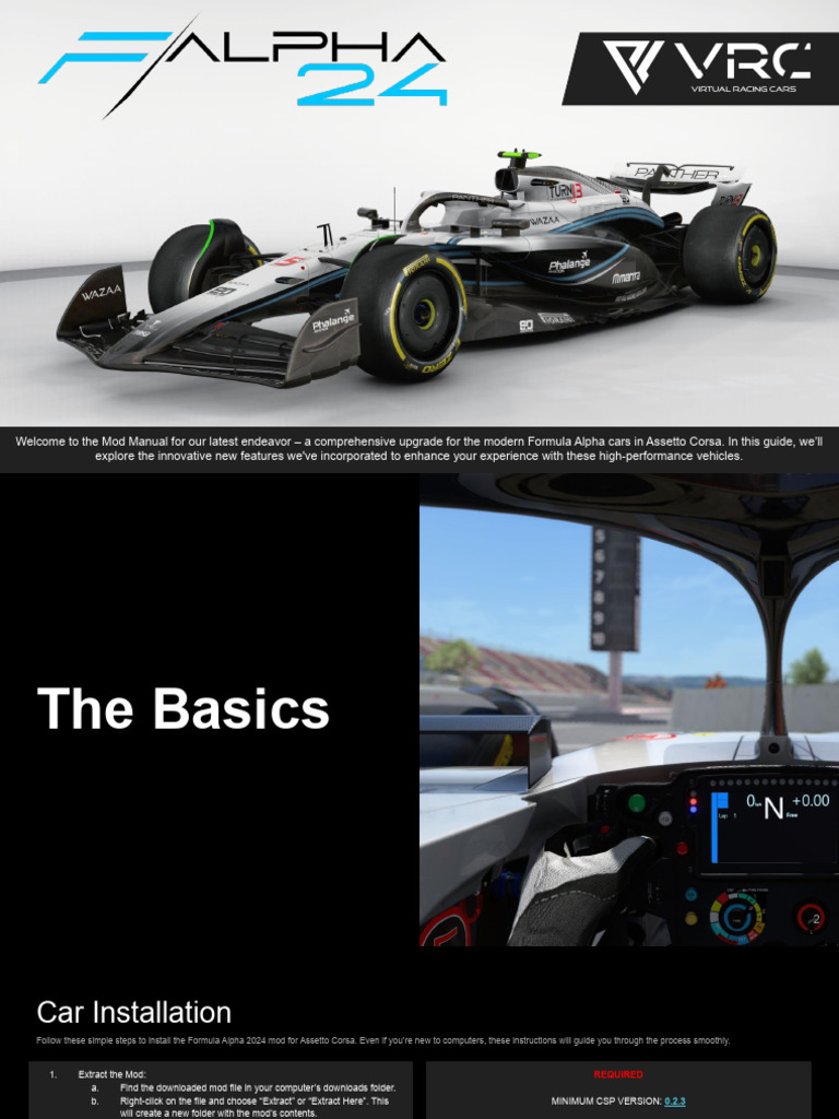 Formula Alpha 2024 Manual. | PDF | Directory (Computing) | Computer File