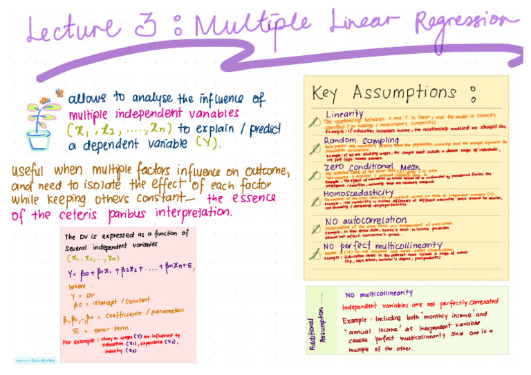 Lecture 3 | PDF | Applied Mathematics | Statistical Analysis