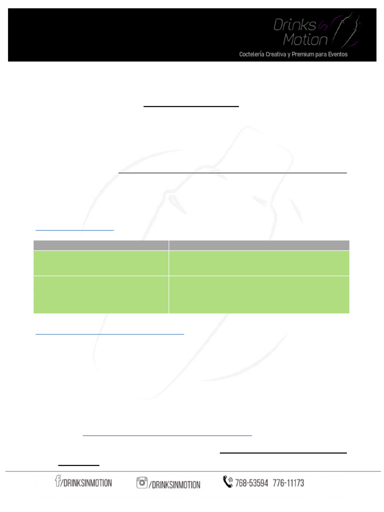 Cotización BODA CARLA Y JONATHAN | PDF