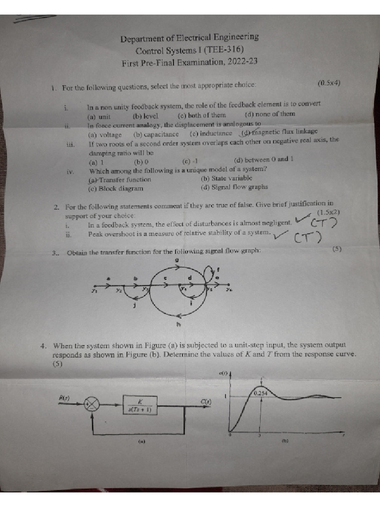 3rd year 5th sem pyqs | PDF