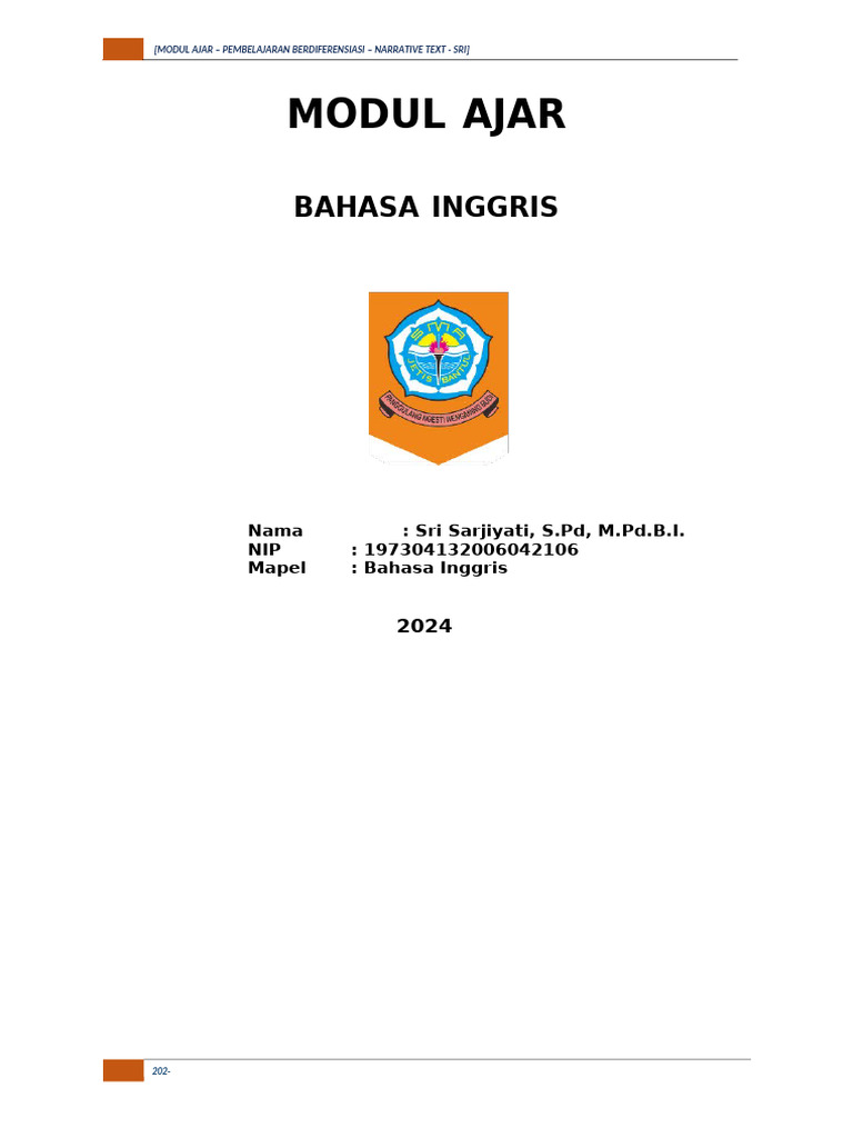 Modul Ajar Getting To Know Each Other | PDF