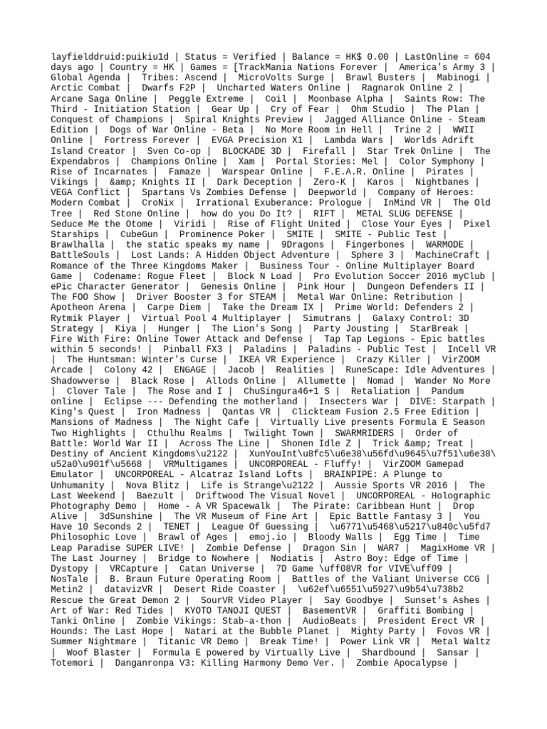 Steam Acc Wiht 400 + Games | PDF