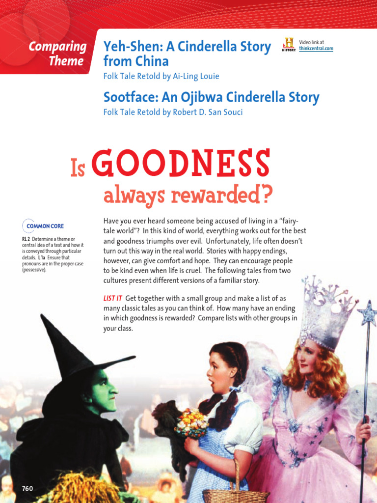 Yeh-Shen and Soot Face Stories From Book | PDF | Cinderella | Fairy Tales