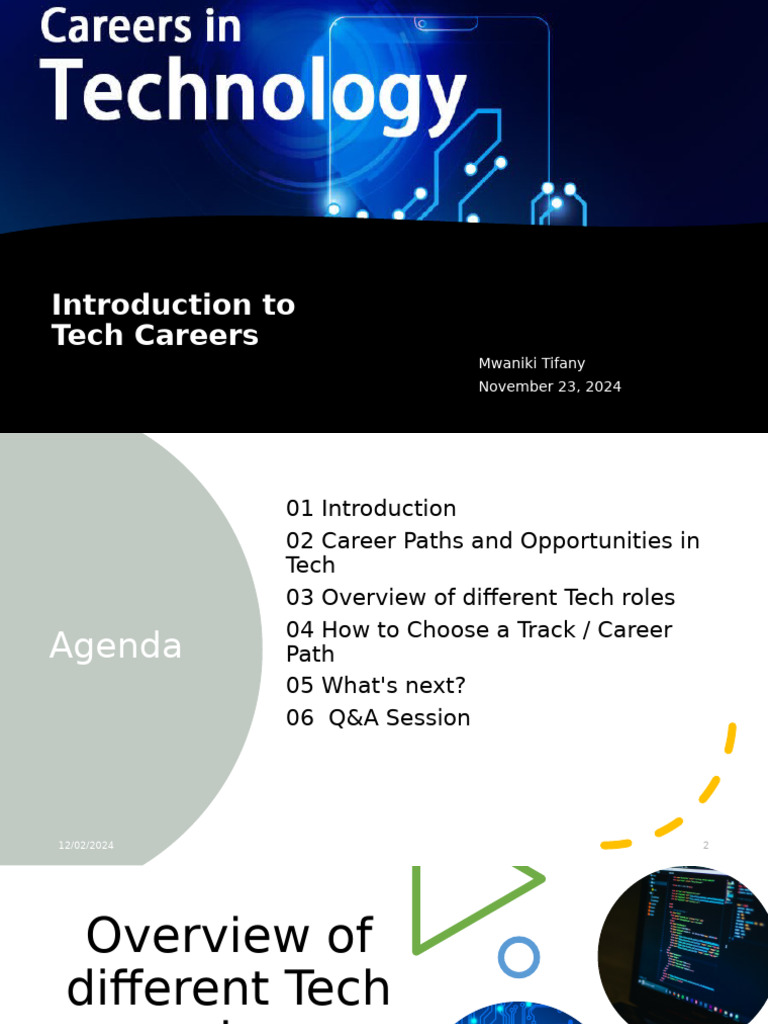 Exploring Careers in Tech | PDF | Security | Computer Security