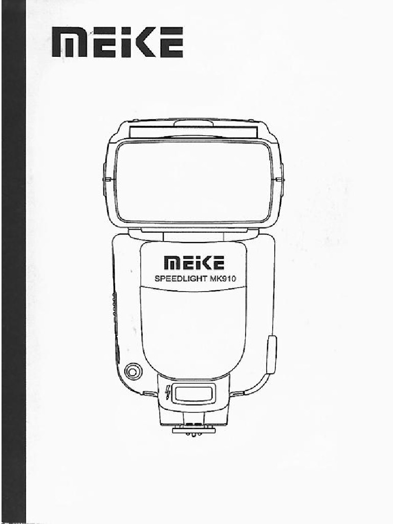 Meike Mk910 Es | PDF | Exposición (fotografía) | Flash (fotografía)