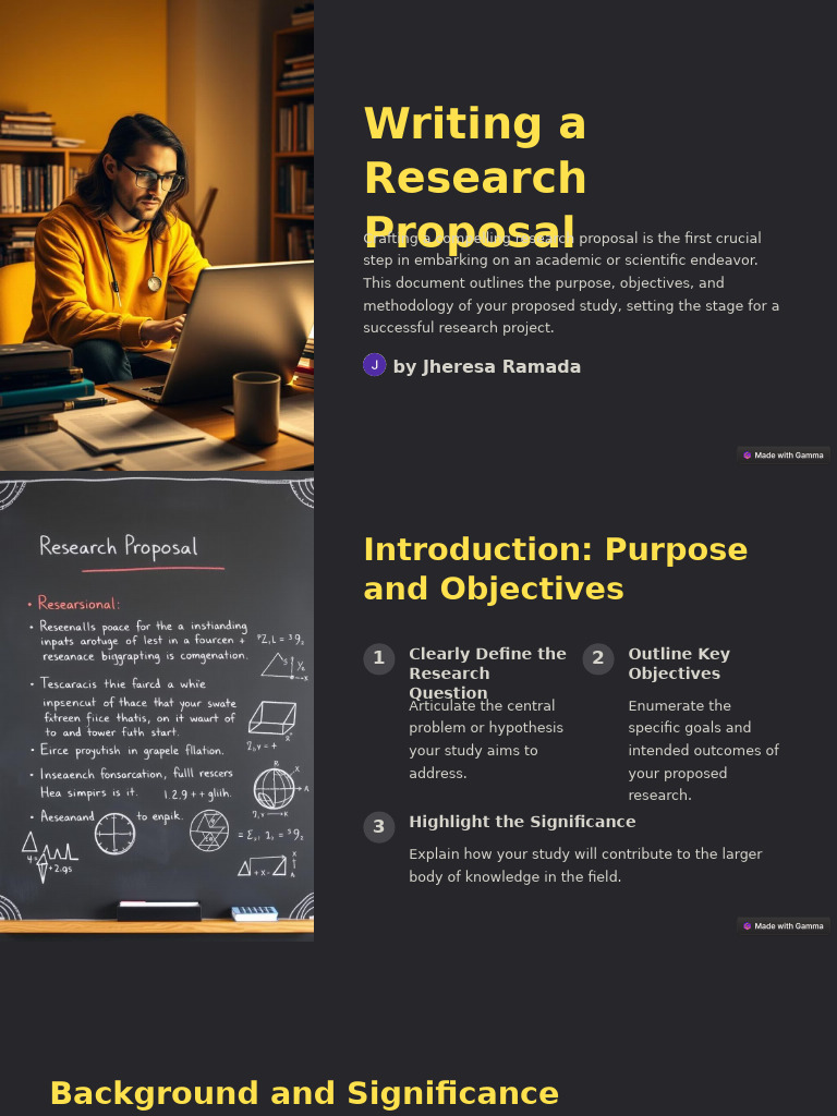 Research Proposal Guide | PDF | Methodology | Data
