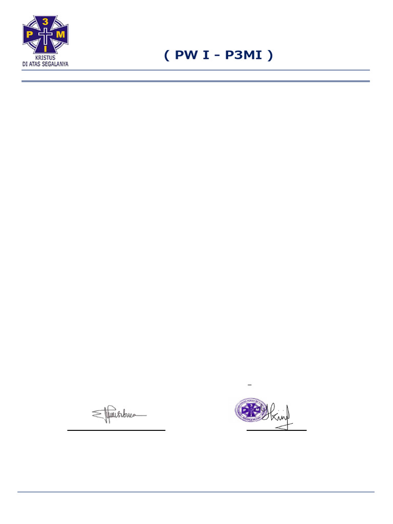 Ibadah Serentak P3MI Wilayah 1 | PDF