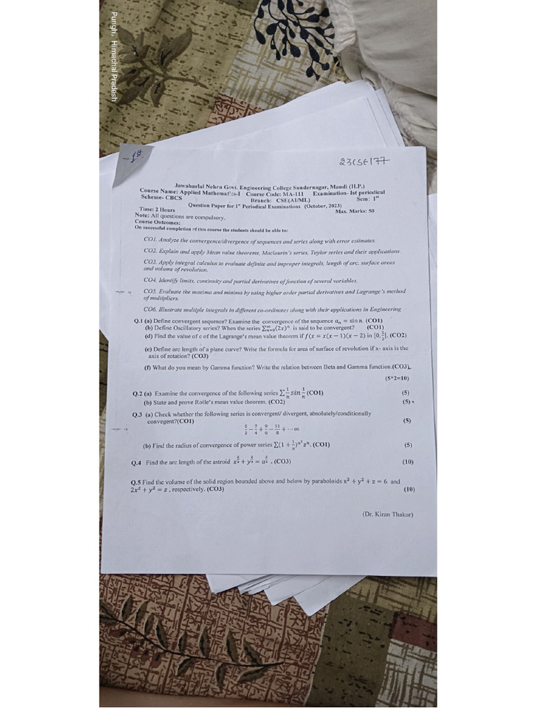 1st Sem 1st Periodical | PDF