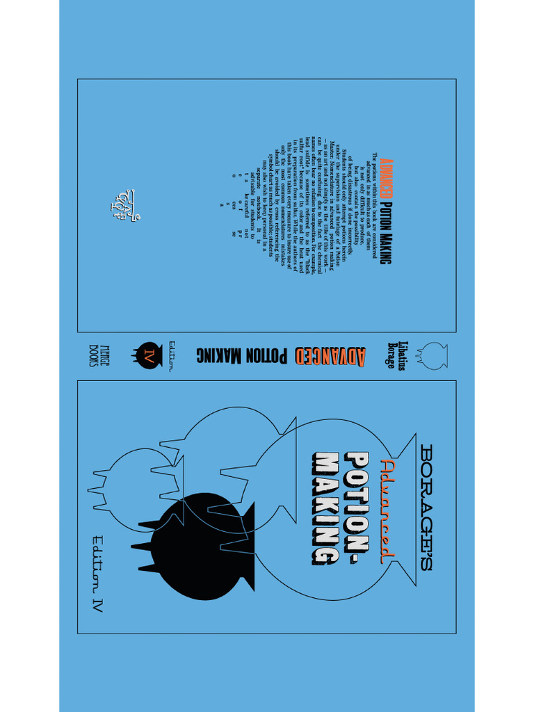 advanced potion making vol4(imprimir en a3) | PDF