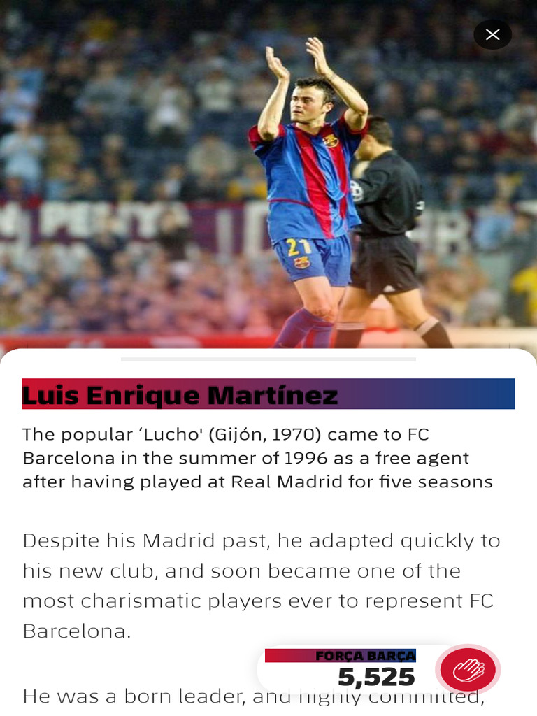 FC Barcelona History and Legends | PDF