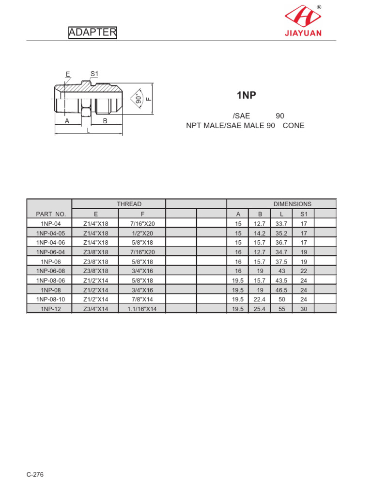 SAE J512 Automotive Tube Fittings Catalogu | PDF | Plumbing | Machining