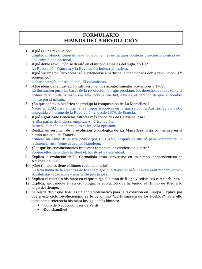formulario himnos | PDF