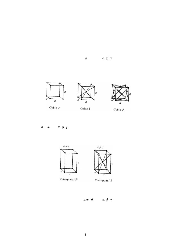 Overview of Crystal Systems | PDF | Mineralogy | Crystallography