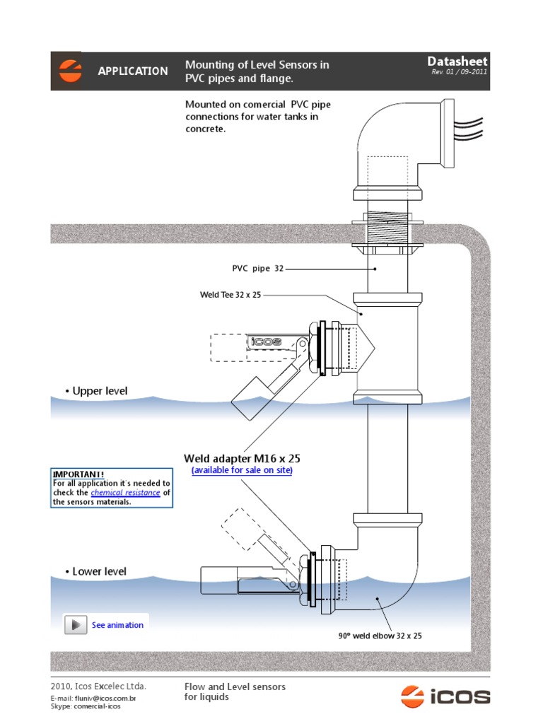 Level Control PVC Pipes Icos | PDF