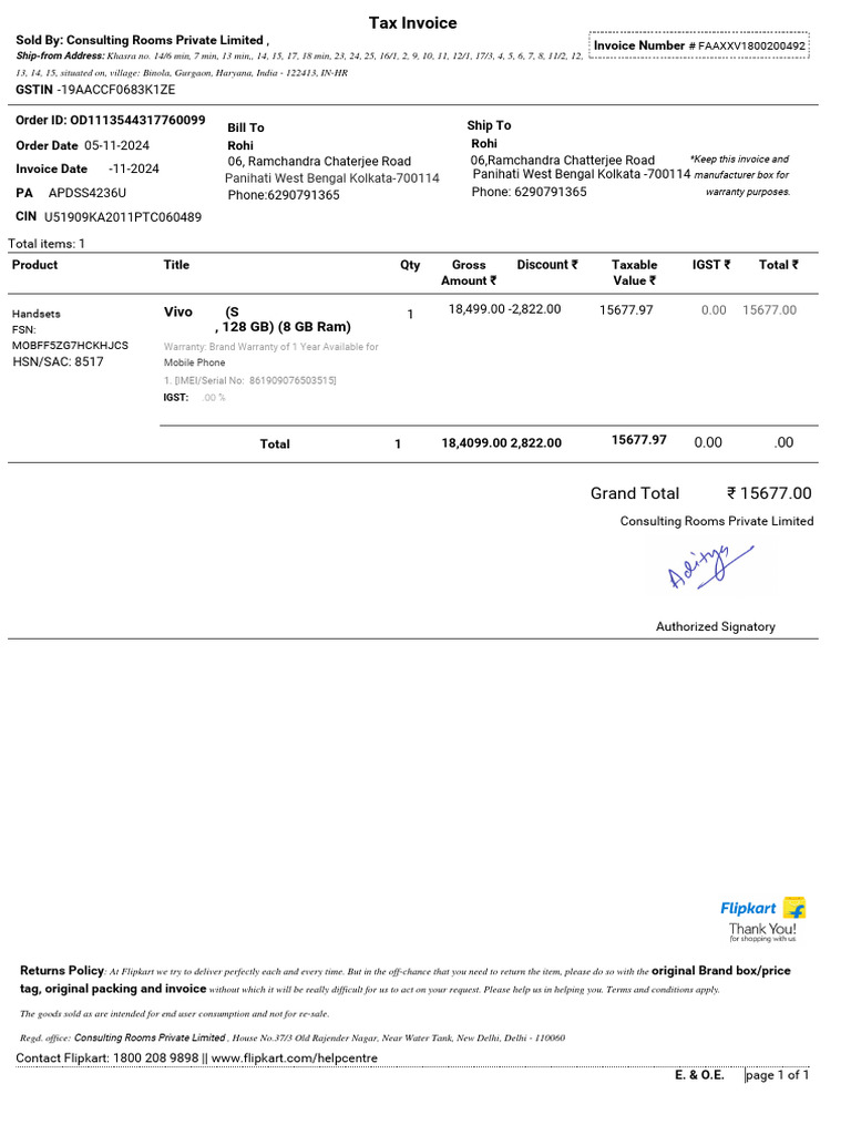 flipkart swarup_With Watermark_2 | PDF | Taxes