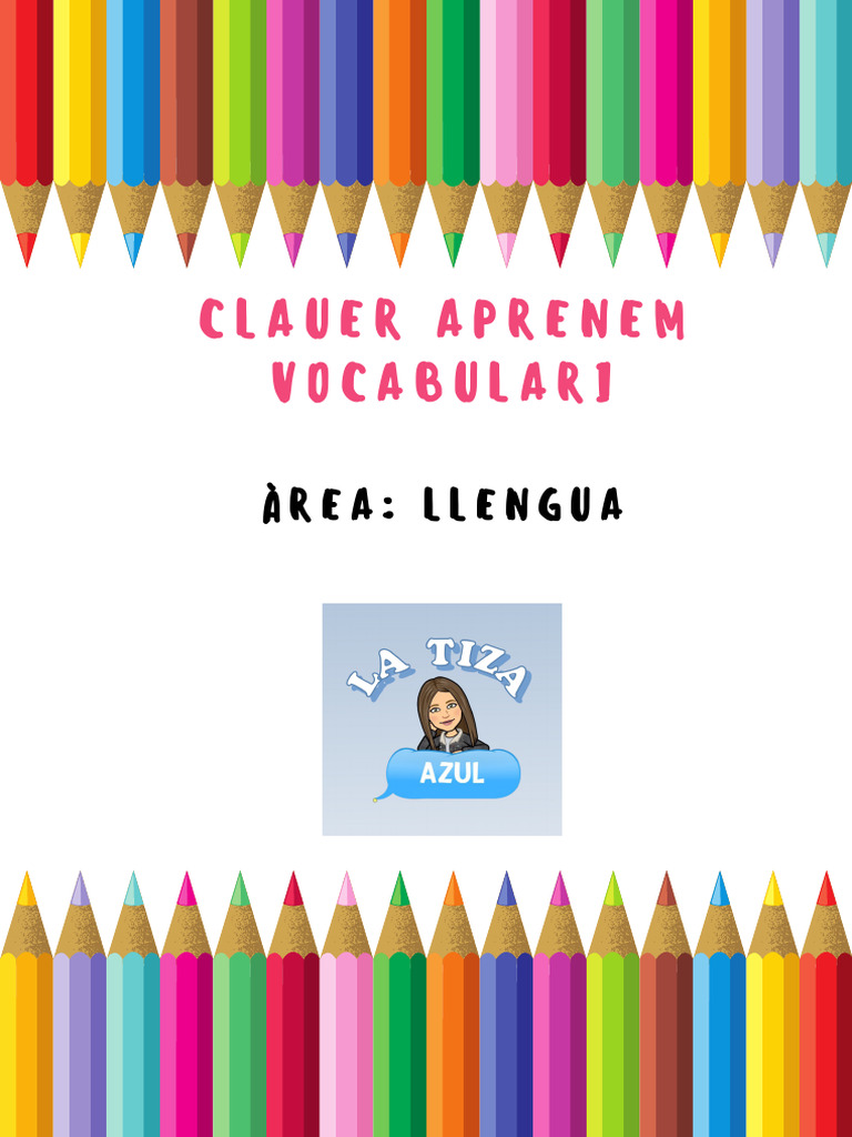 Clauer Aprenem Vocabulari | PDF
