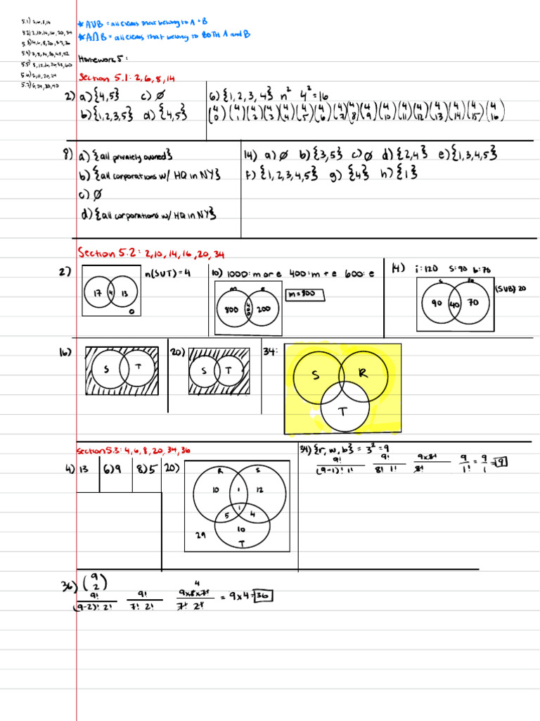 Math Notes 3 | PDF