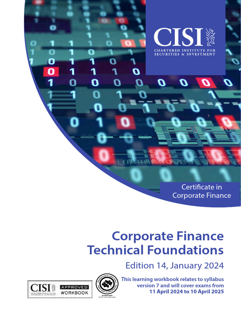 Corporate Finance Technical Foundations Ed14 | PDF | Standard Deviation ... Corporate Finance Technical Foundations Ed14 | PDF | Standard Deviation ...