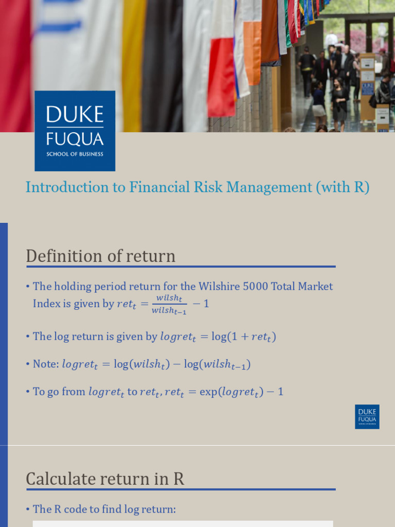 Module 1 FRM 1.2 | PDF