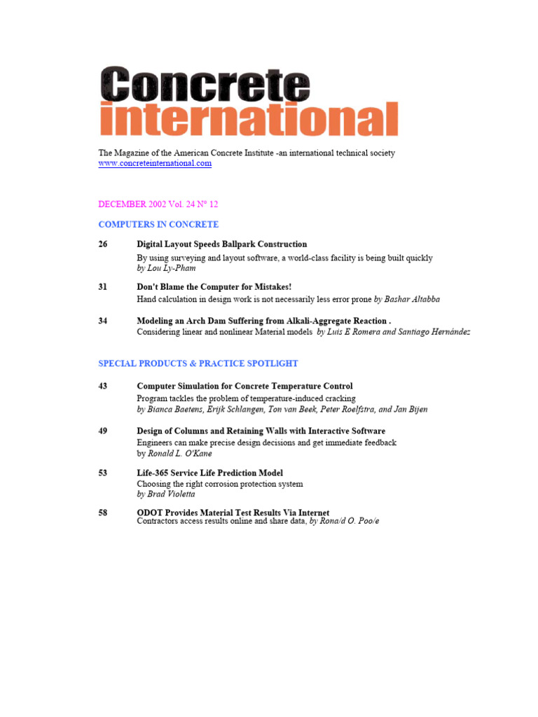 Dolantac in Concrete Applications | PDF | Concrete | Cement