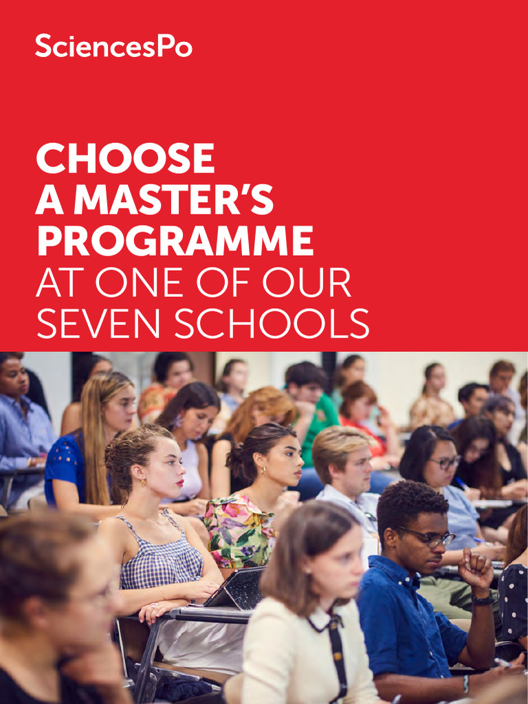 Sciencespo Brochure Choisir Master en | PDF | Academic Degree | Public Administration