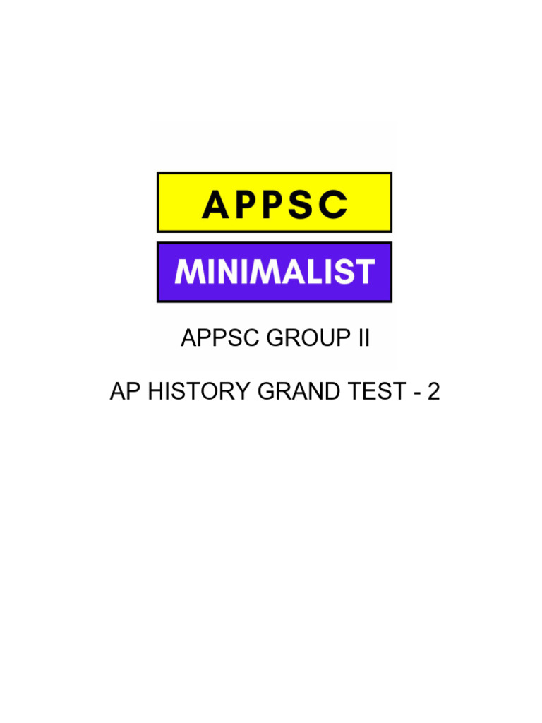AP History Grand Test 2 - Sample Answer Sheet | PDF