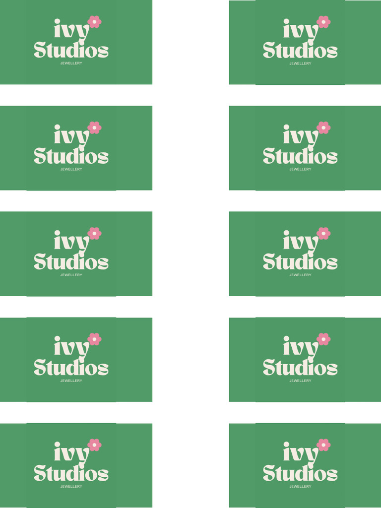 Ivy Studios Business Cards | PDF