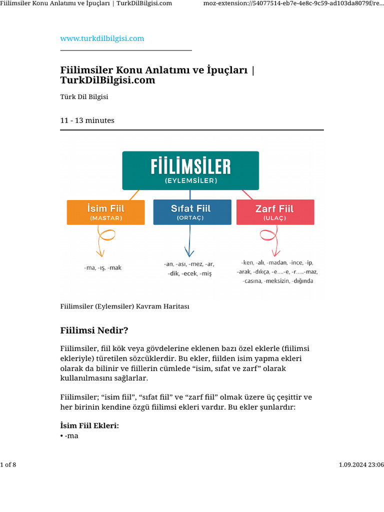 Fiilimsi | PDF