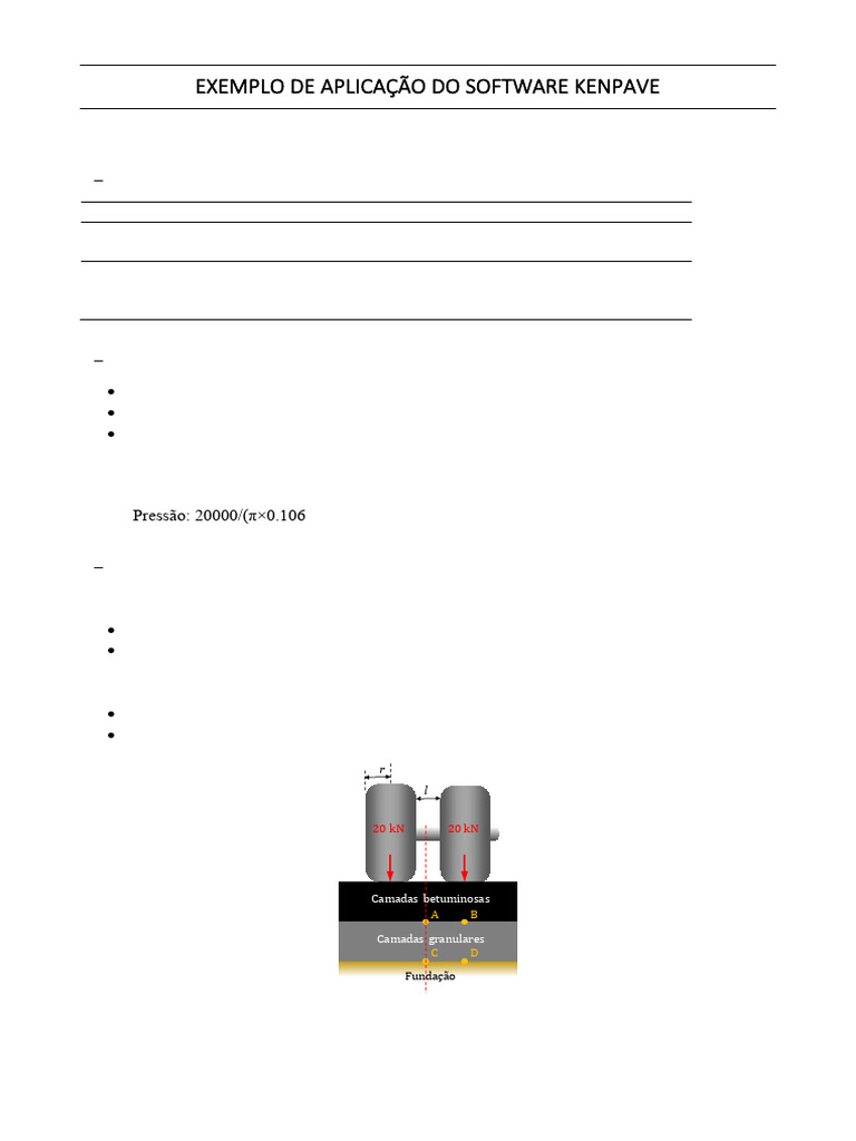 Exemplo de Aplicacao Do Software Kenpave | PDF | Tecnologia de veículos ...