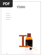 Practico 1 Sublimación Del Yodo 2023 | PDF | Yodo | Tiroides