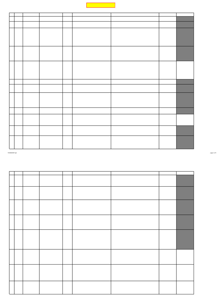 Annex VIII Technical Query List 20 - 07 - 15 | PDF