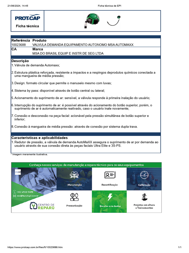 Válvula de Demanda AutoMaXX MSA | PDF