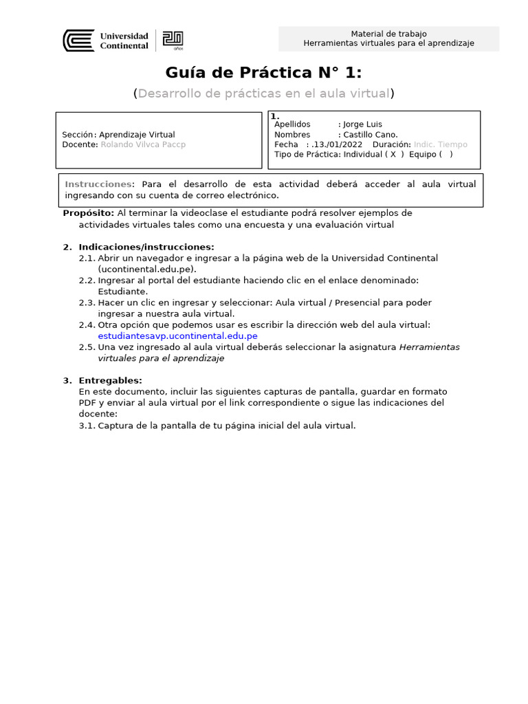 Guía práctica Nx de la semana 01 | PDF | Informática