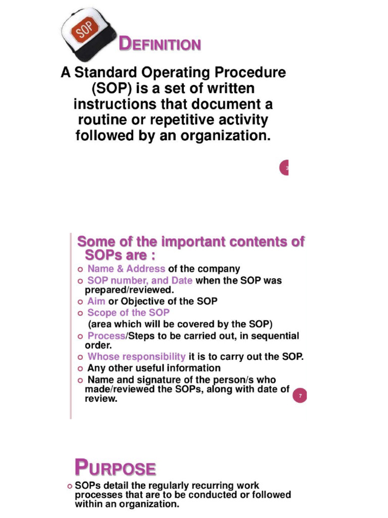 QA Varendra 4 SOP | PDF