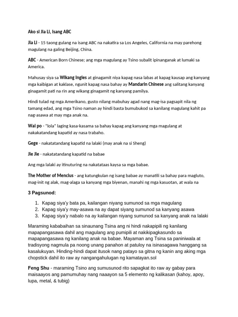 Reviewer in Fillipino Sa2 | PDF