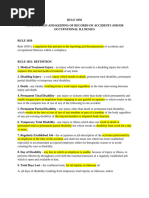 Rule 1050: Accident Reporting Guidelines | PDF | Employment | Disability