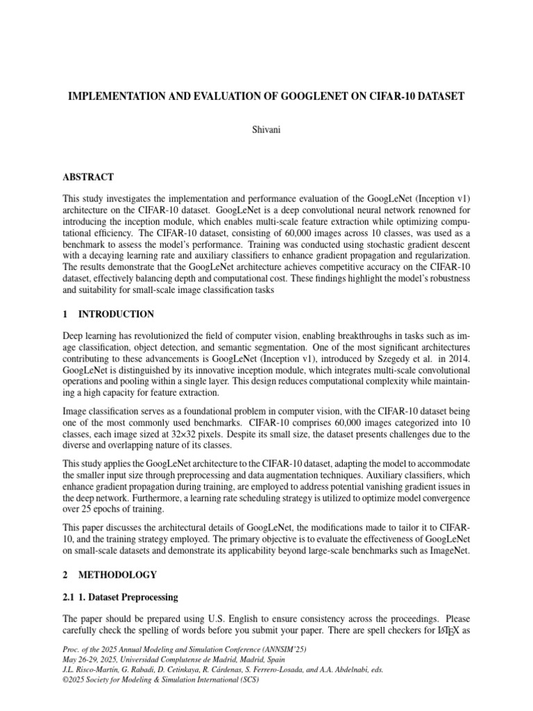 Shivani DL | PDF | Computer Vision | Machine Learning