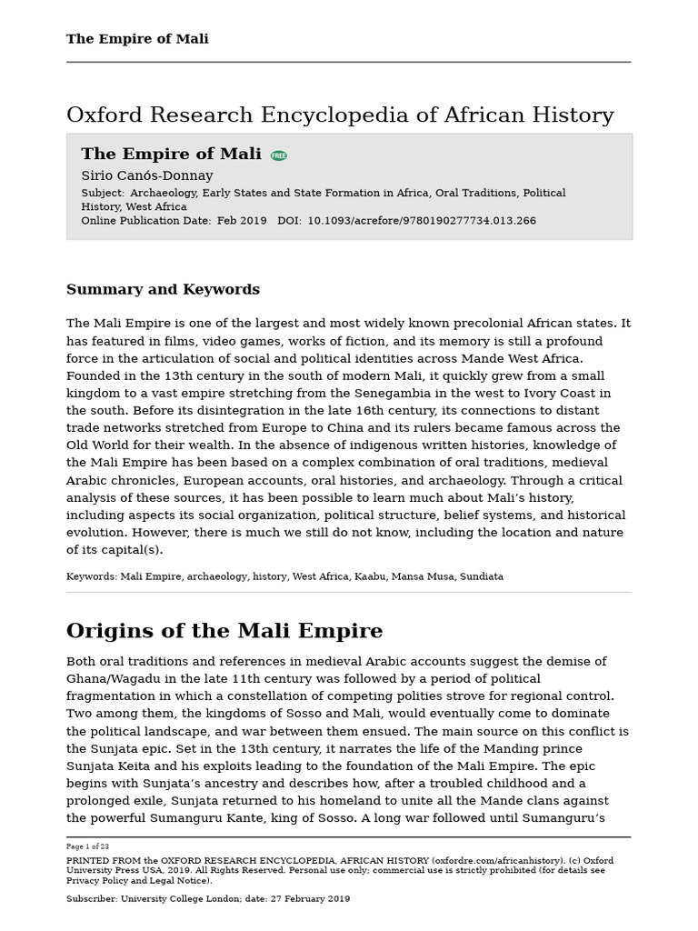 The_Empire_of_Mali | PDF