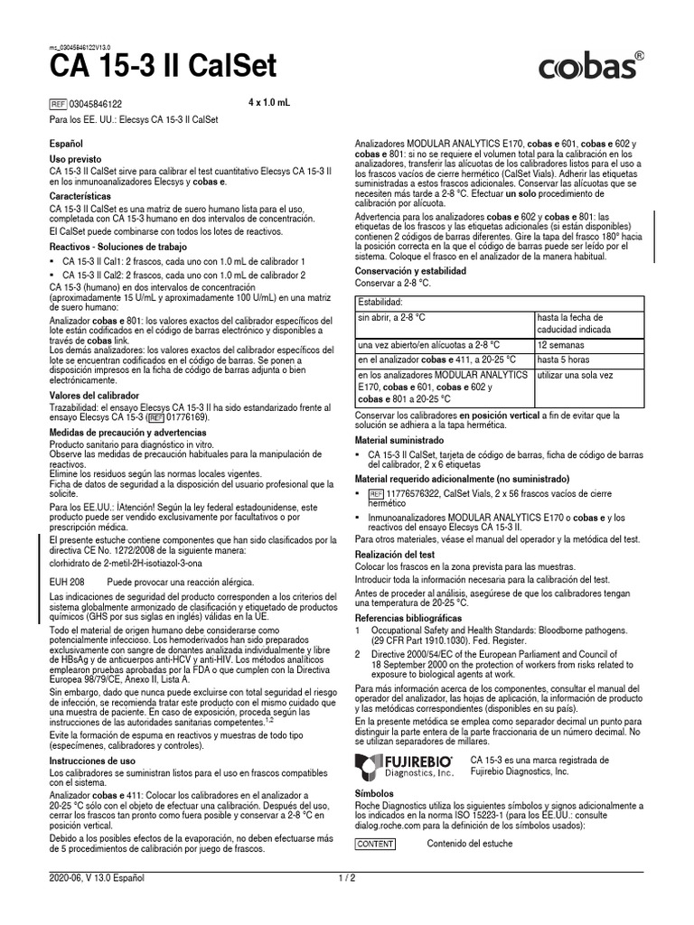 CA 15-3 II CalSet - Ms - 03045846122.v13.es | PDF | Especialidades ...